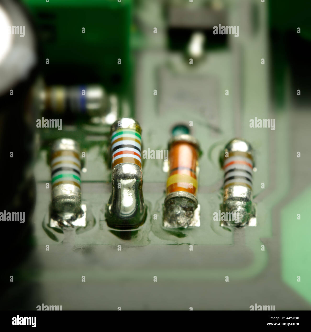 Row of resistors hi-res stock photography and images - Alamy