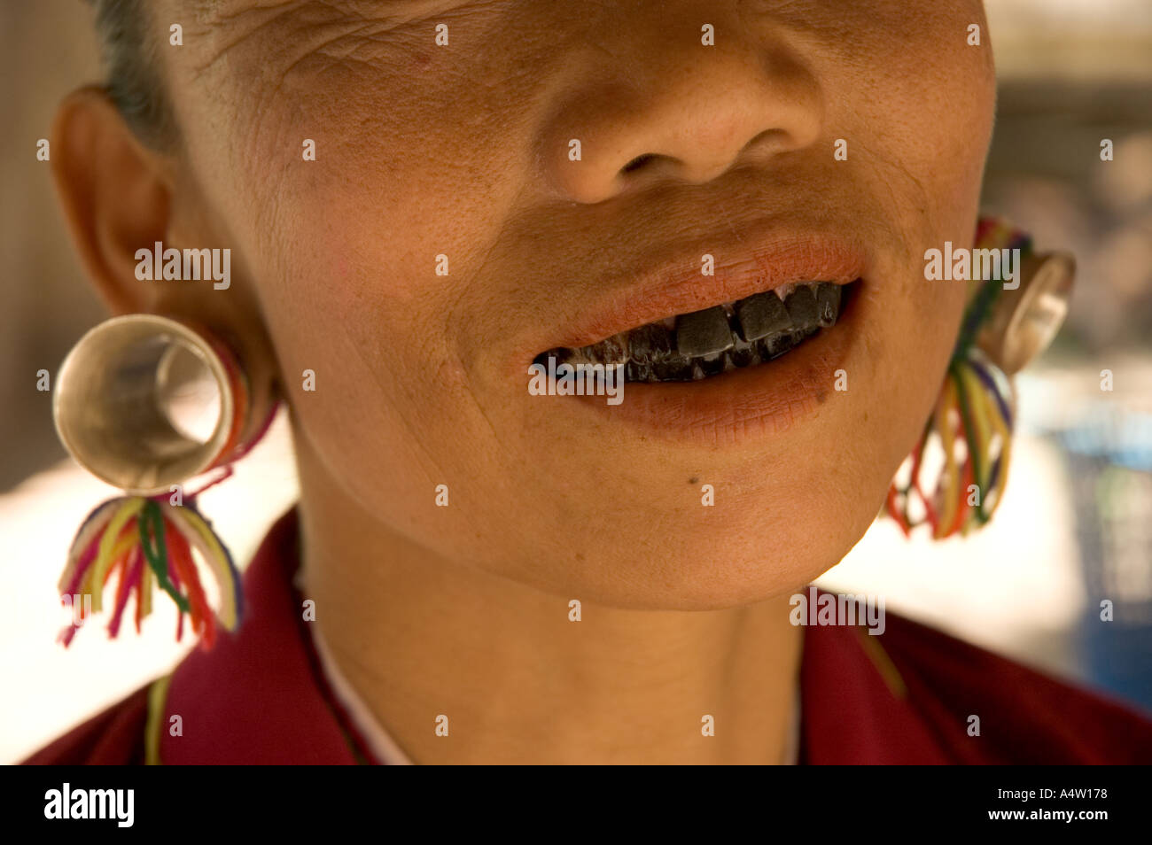 Teeth betel nut chewer hi-res stock photography and images - Alamy