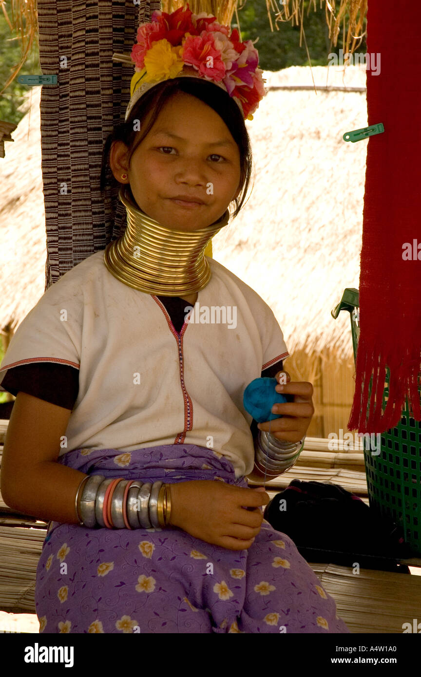 Padaung thailand fashion hi-res stock photography and images - Alamy