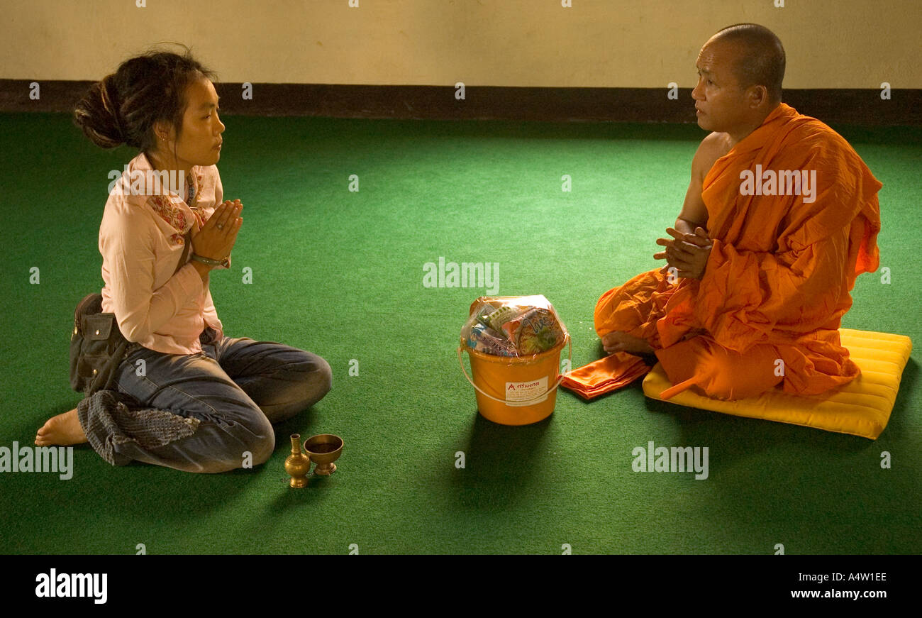 Buddhist Ritual Chiang Mai Thailand Stock Photo - Alamy