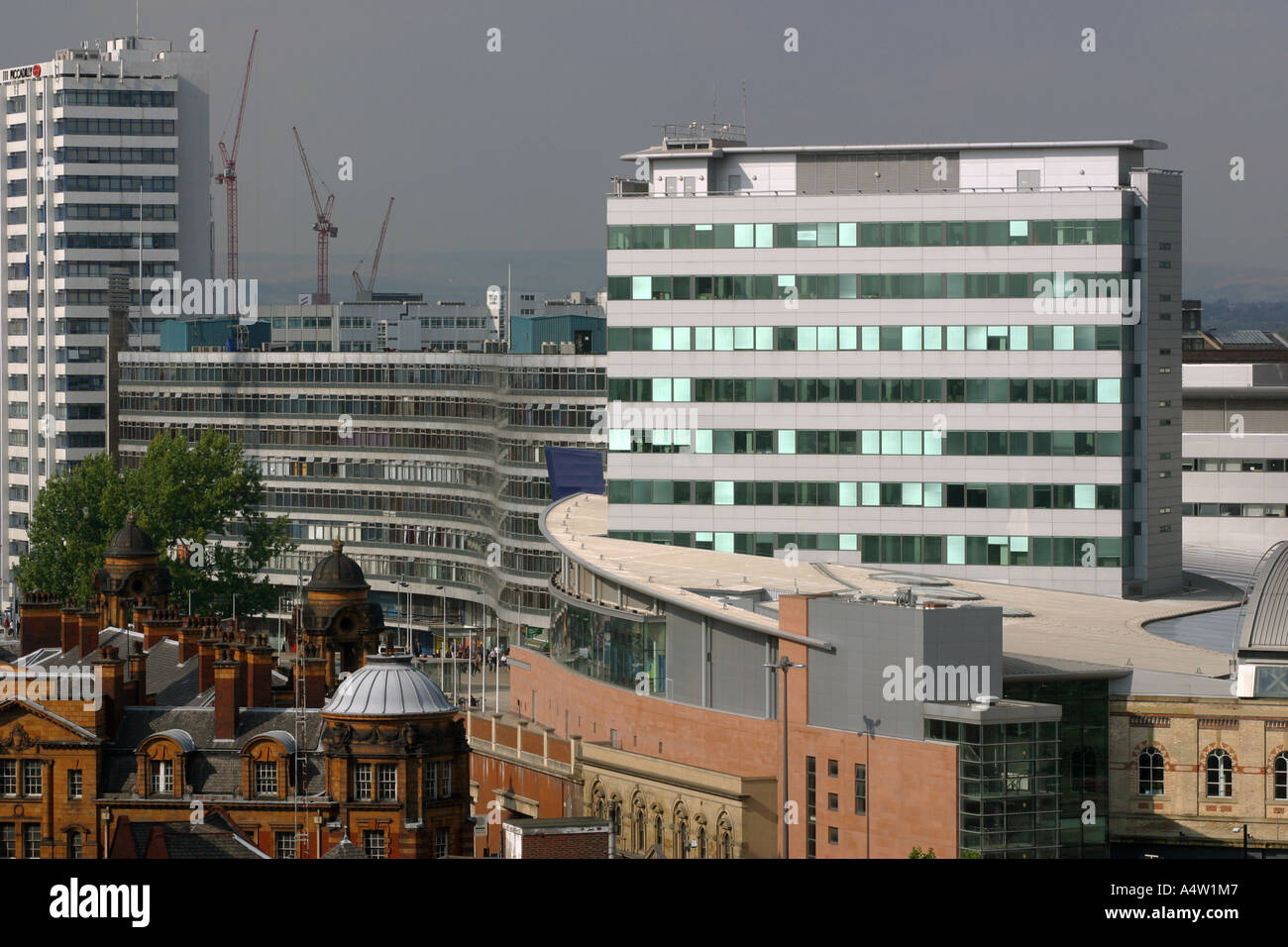 Gateway House and Piccadilly train station Manchester UK Stock Photo ...
