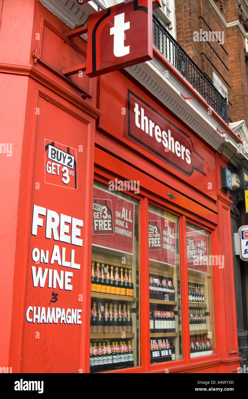 Threshers off licence hi-res stock photography and images - Alamy
