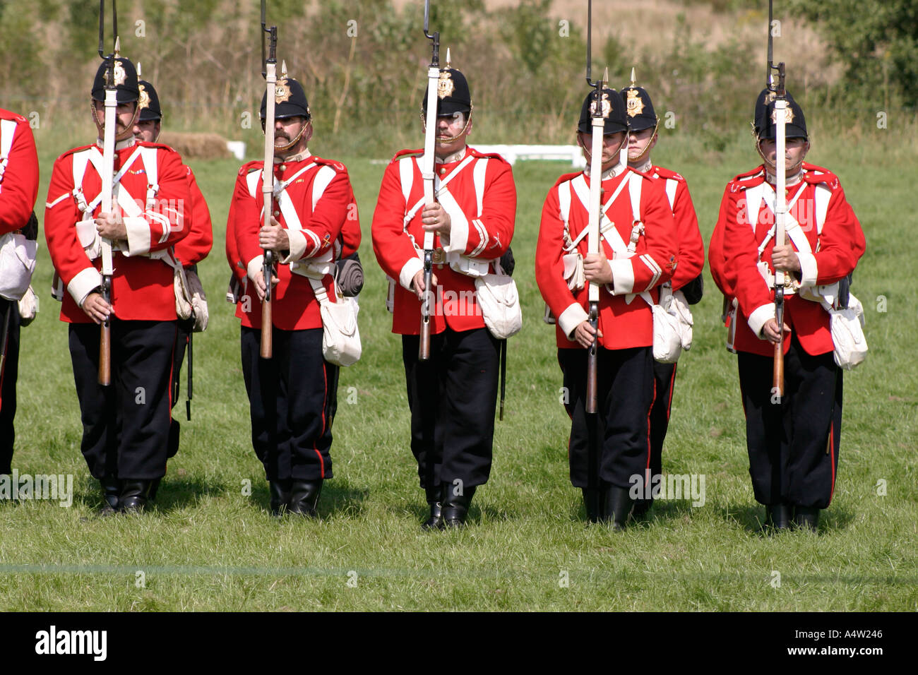 British redcoat soldiers hi-res stock photography and images - Alamy