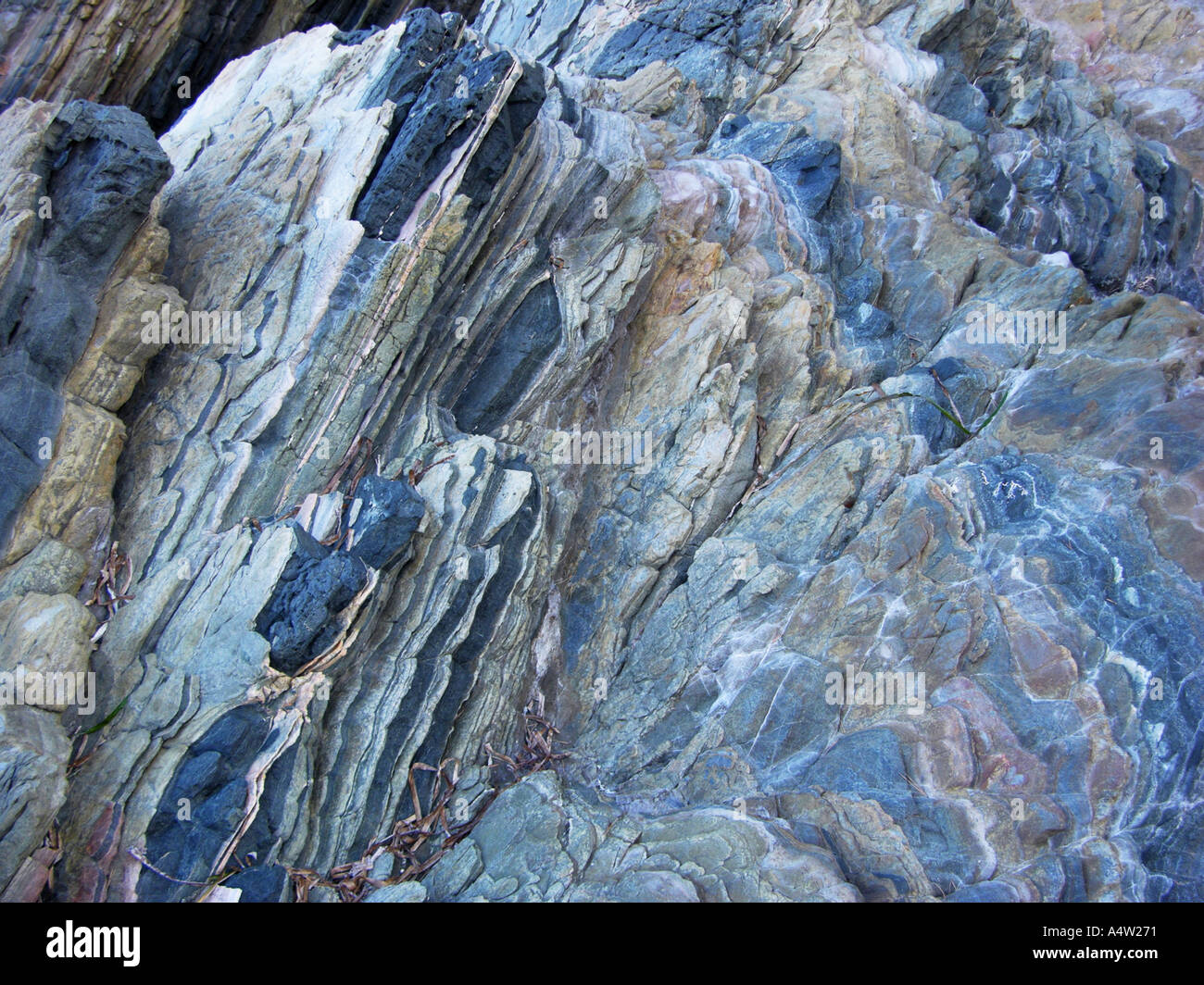 stone formation sedimentary rock brittle stone disks quarry at COTE D ...