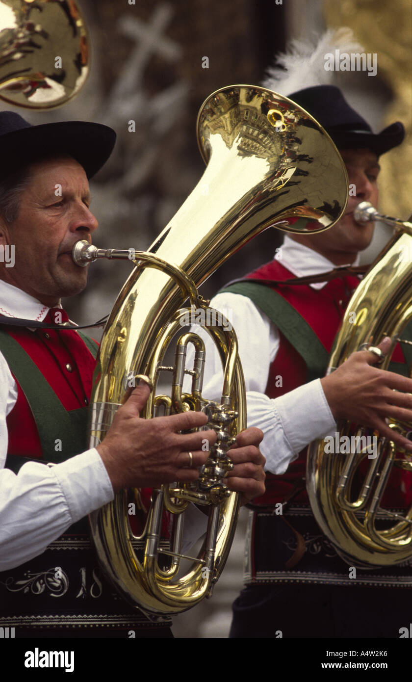Austrian brass band hi-res stock photography and images - Alamy