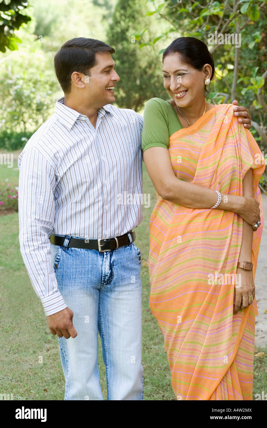 Indian Son Hugging Mother Hi res Stock Photography And Images Alamy