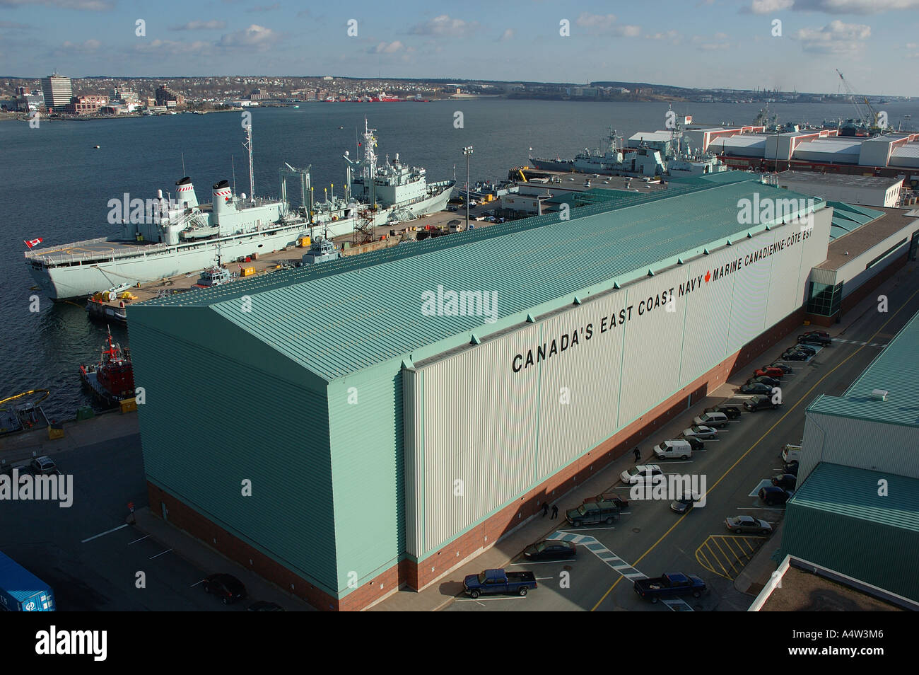 Canada's East Coast Navy, Halifax Harbour, Nova Scotia Stock Photo - Alamy