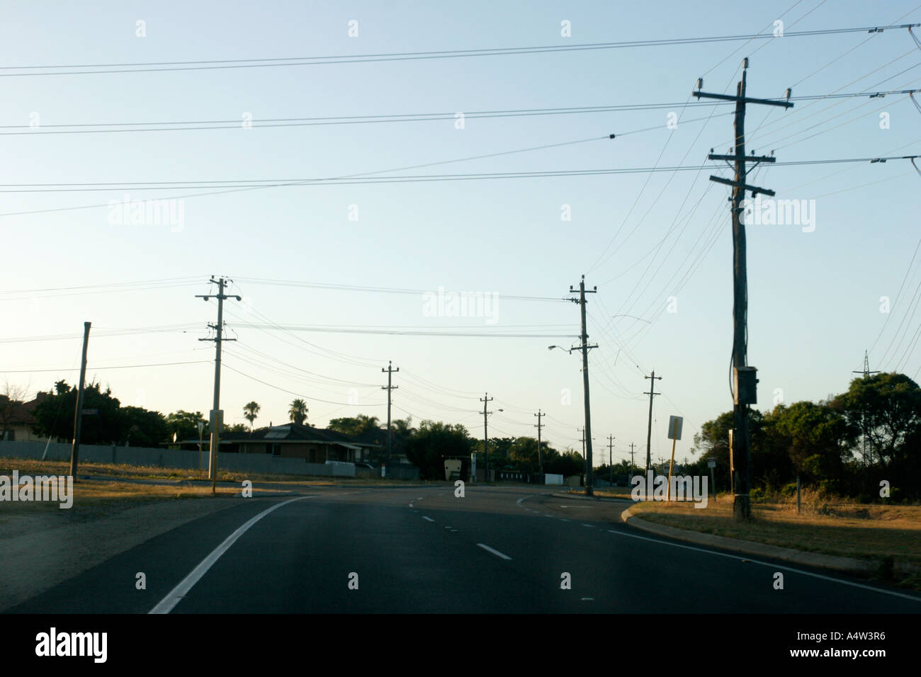 Electricity poles hi-res stock photography and images - Alamy