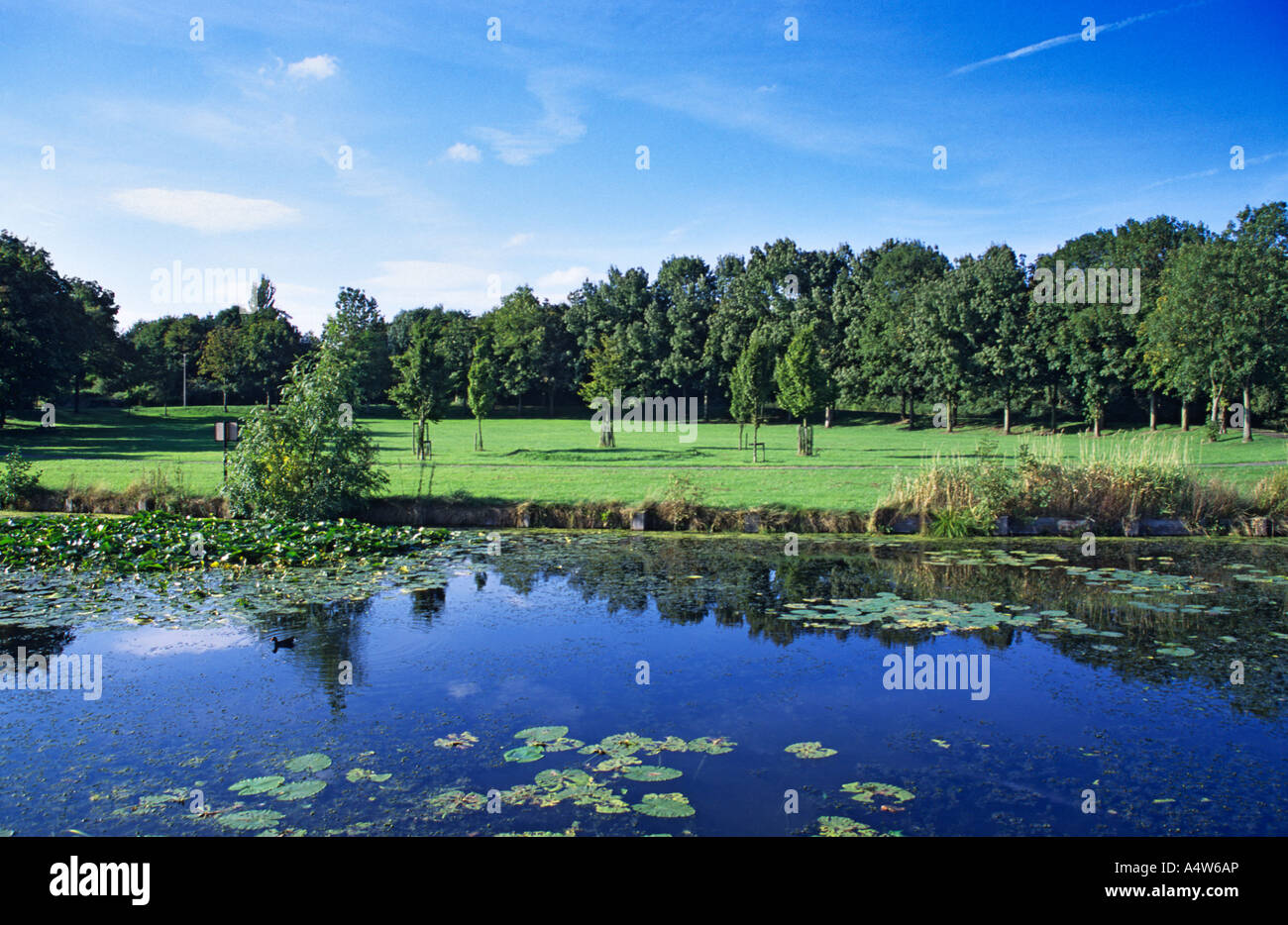 Sankey St. Helen’s Canal, Sankey Valley Park, Warrington, England ...