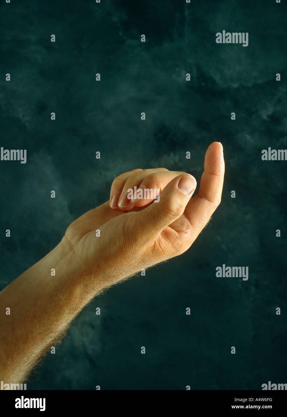 Beckoning hand sign hi-res stock photography and images - Alamy