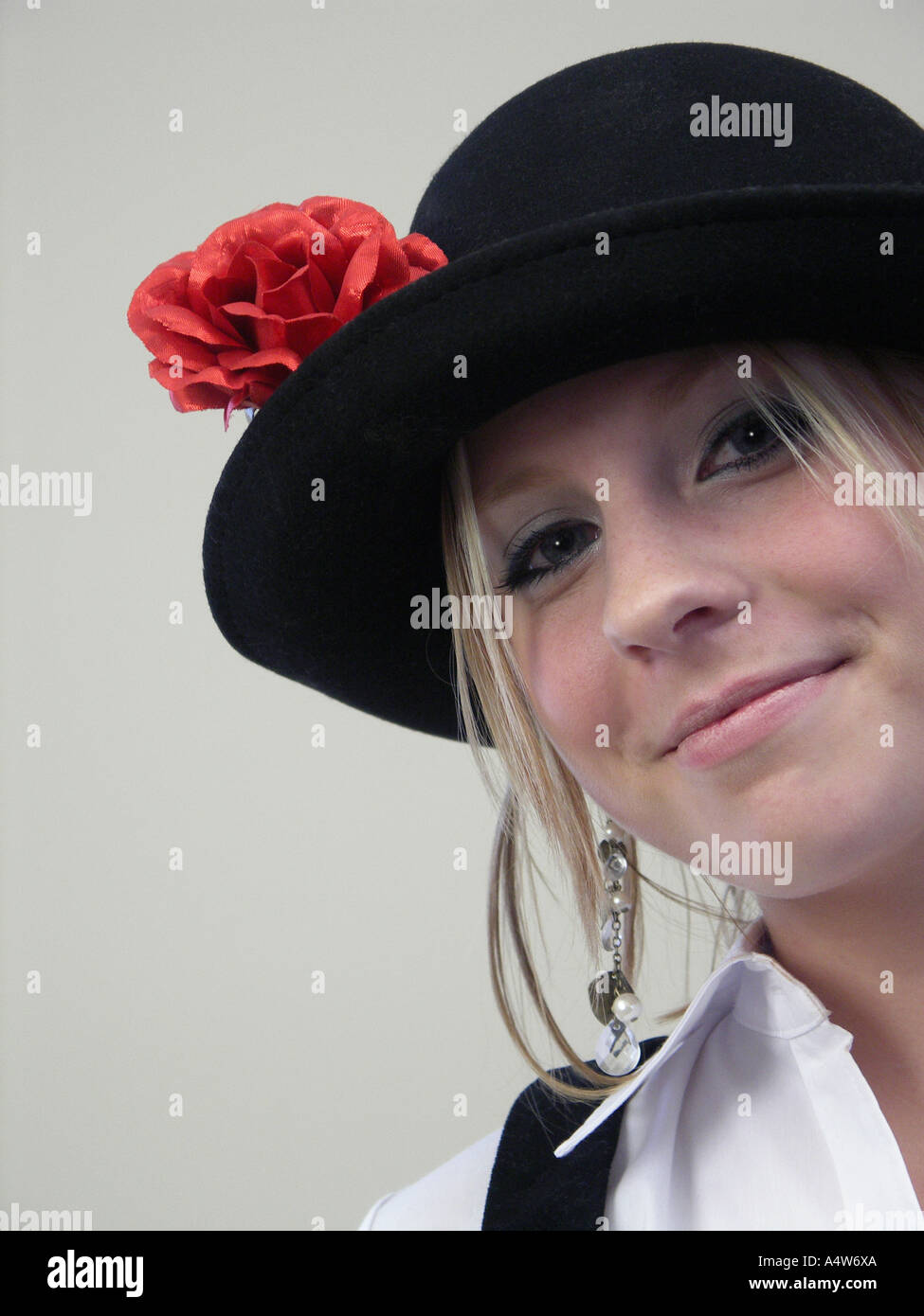 Black rose hat hi-res stock photography and images - Alamy