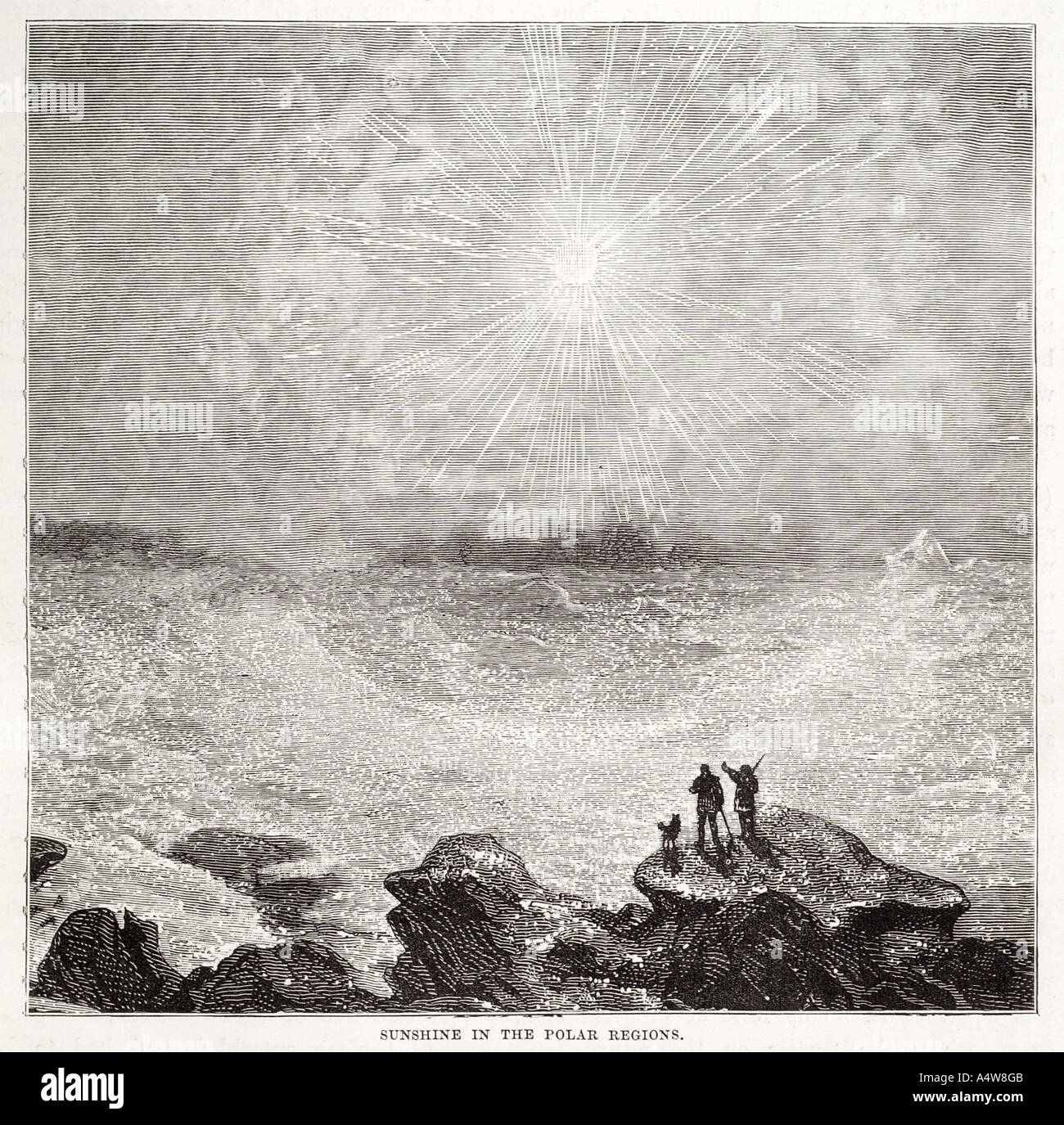 polar arctic Antarctic north south sea rock coast frost ray freeze ...