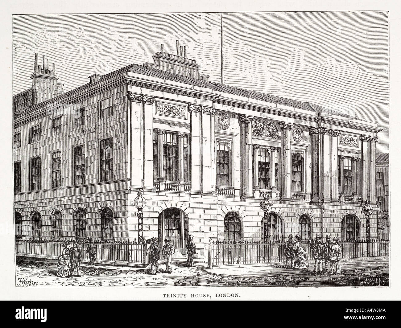 trinity house London nautical marine maritime insurance architecture ...