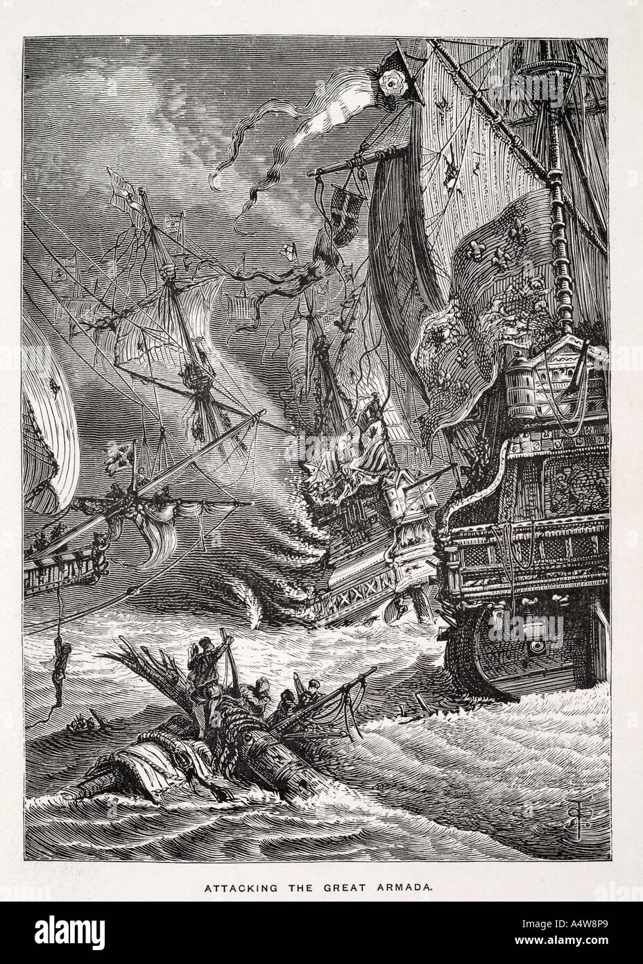 Spanish Armada Battle High Resolution Stock Photography and Images - Alamy