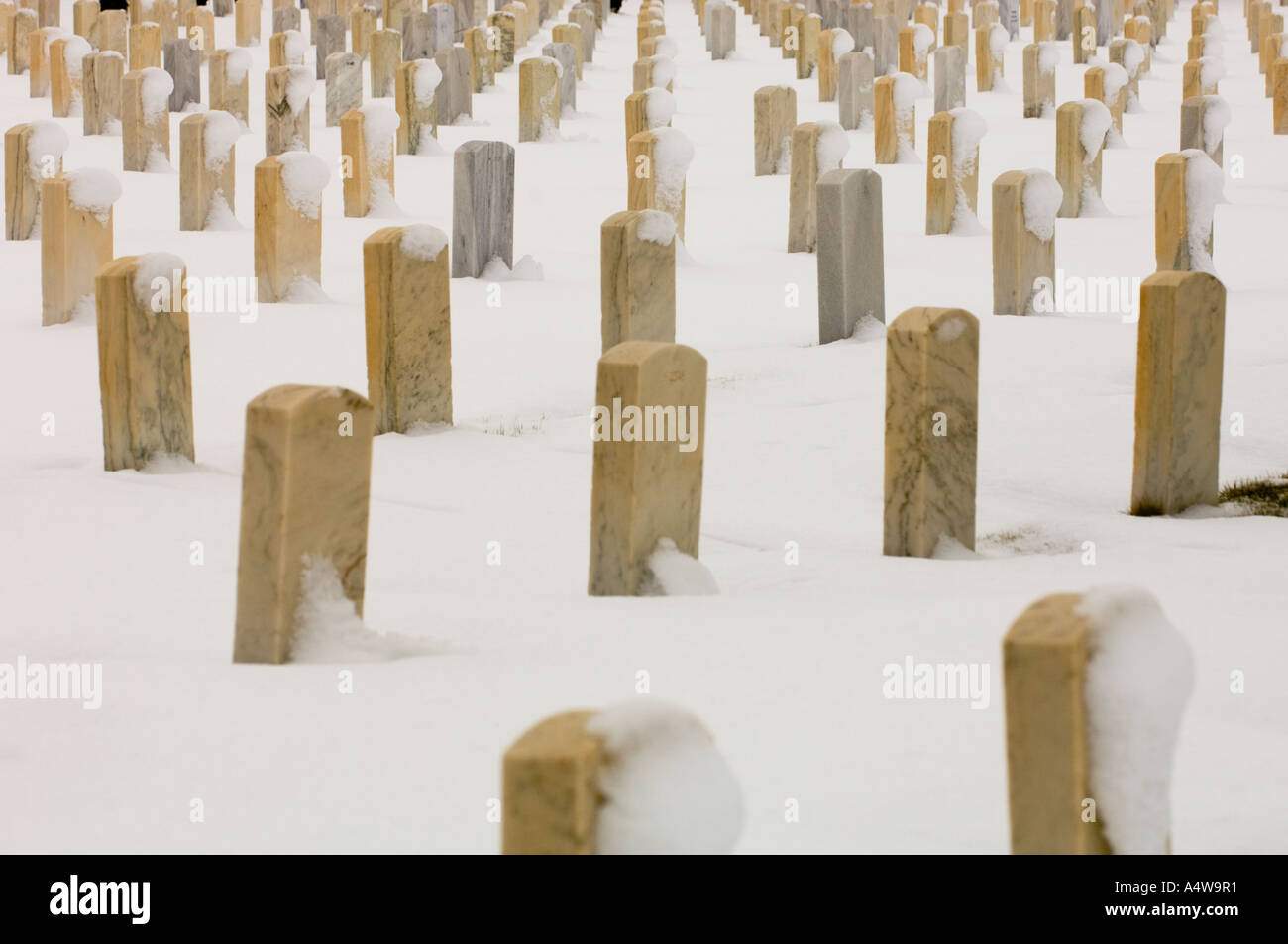 Fort Snelling national cemetery Stock Photo - Alamy