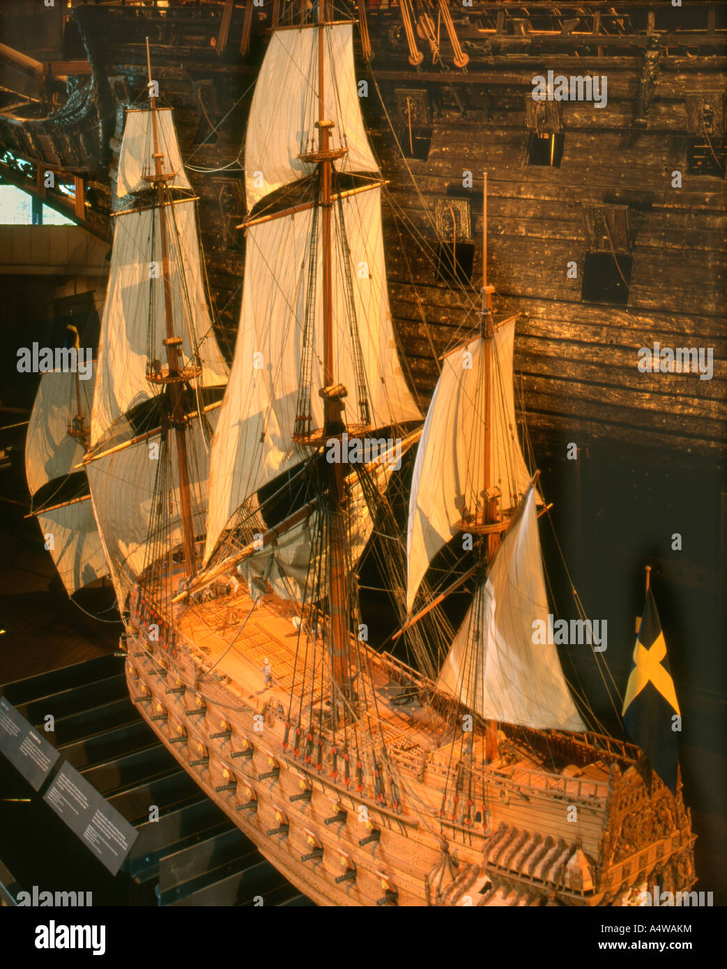 Model of vasa ship hi-res stock photography and images - Alamy