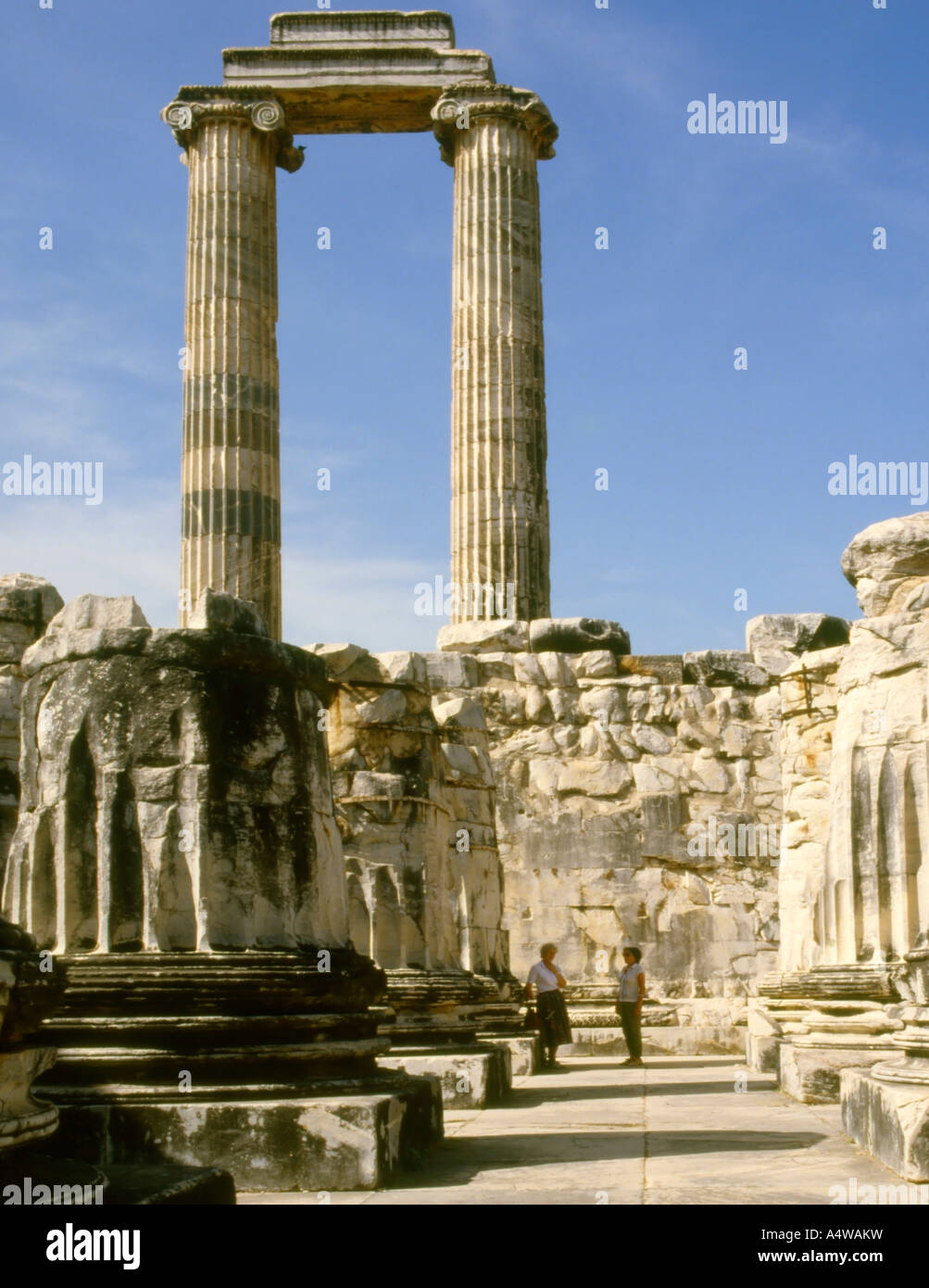 Turkey. Didyma. Apollo temple Stock Photo - Alamy