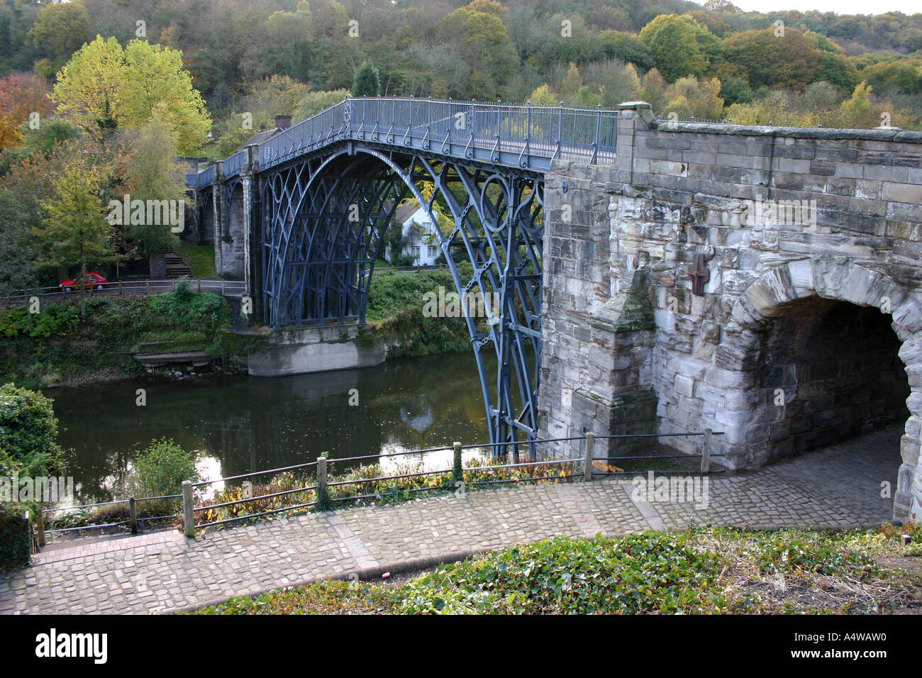 The world s first iron bridge built at Ironbridge near Telford ...