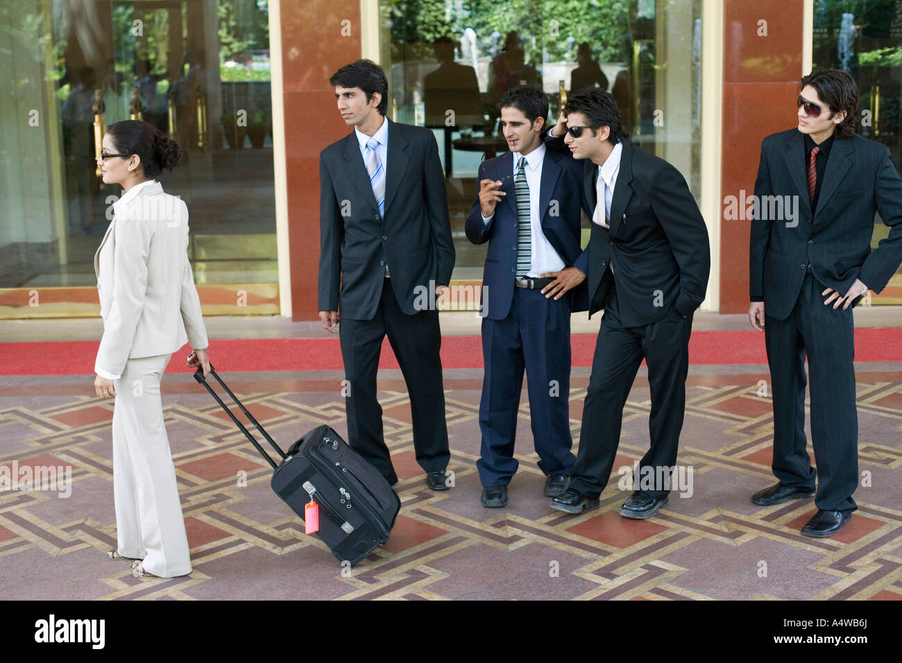 Men ogling women hi-res stock photography and images - Alamy