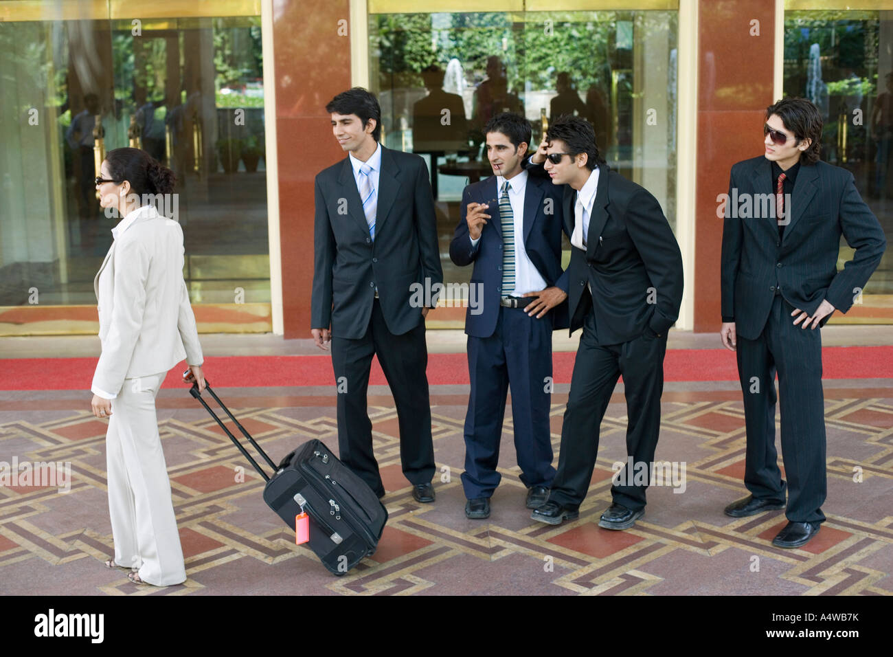 Men ogling women hi-res stock photography and images - Alamy