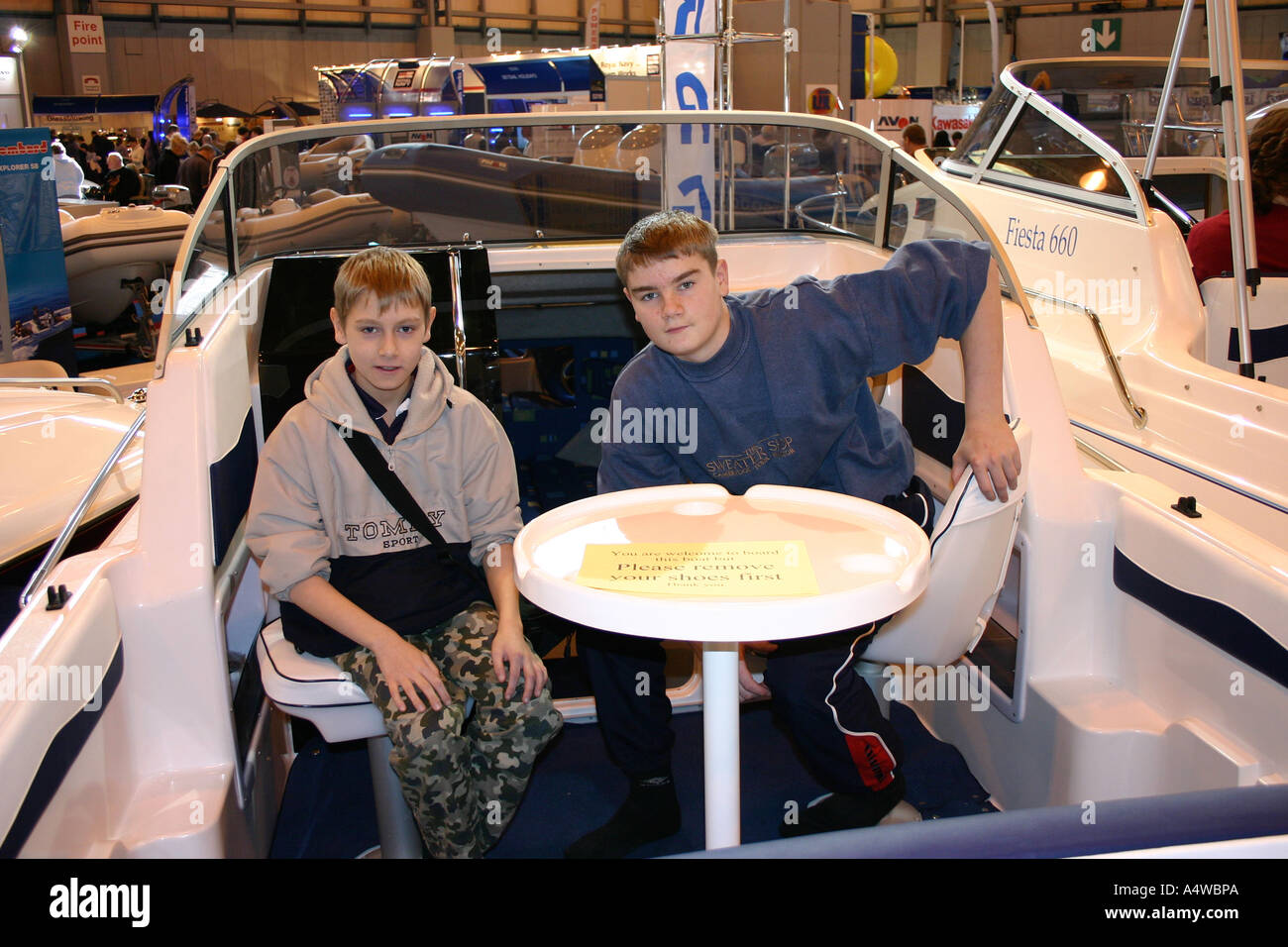 James and Philip Porter from Essington seen enjoying a visit to the ...
