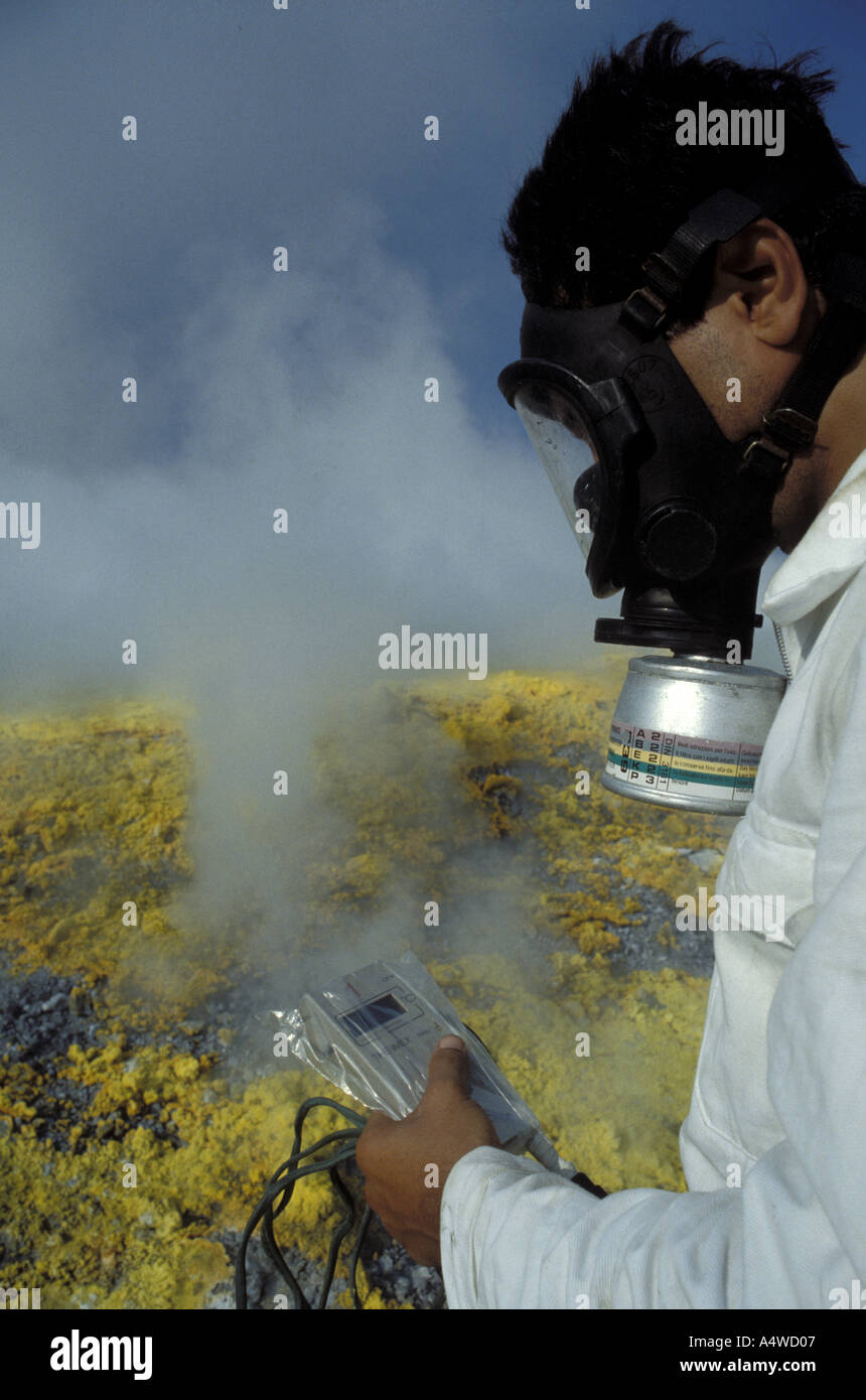 Measuring temperature volcano hi-res stock photography and images - Alamy