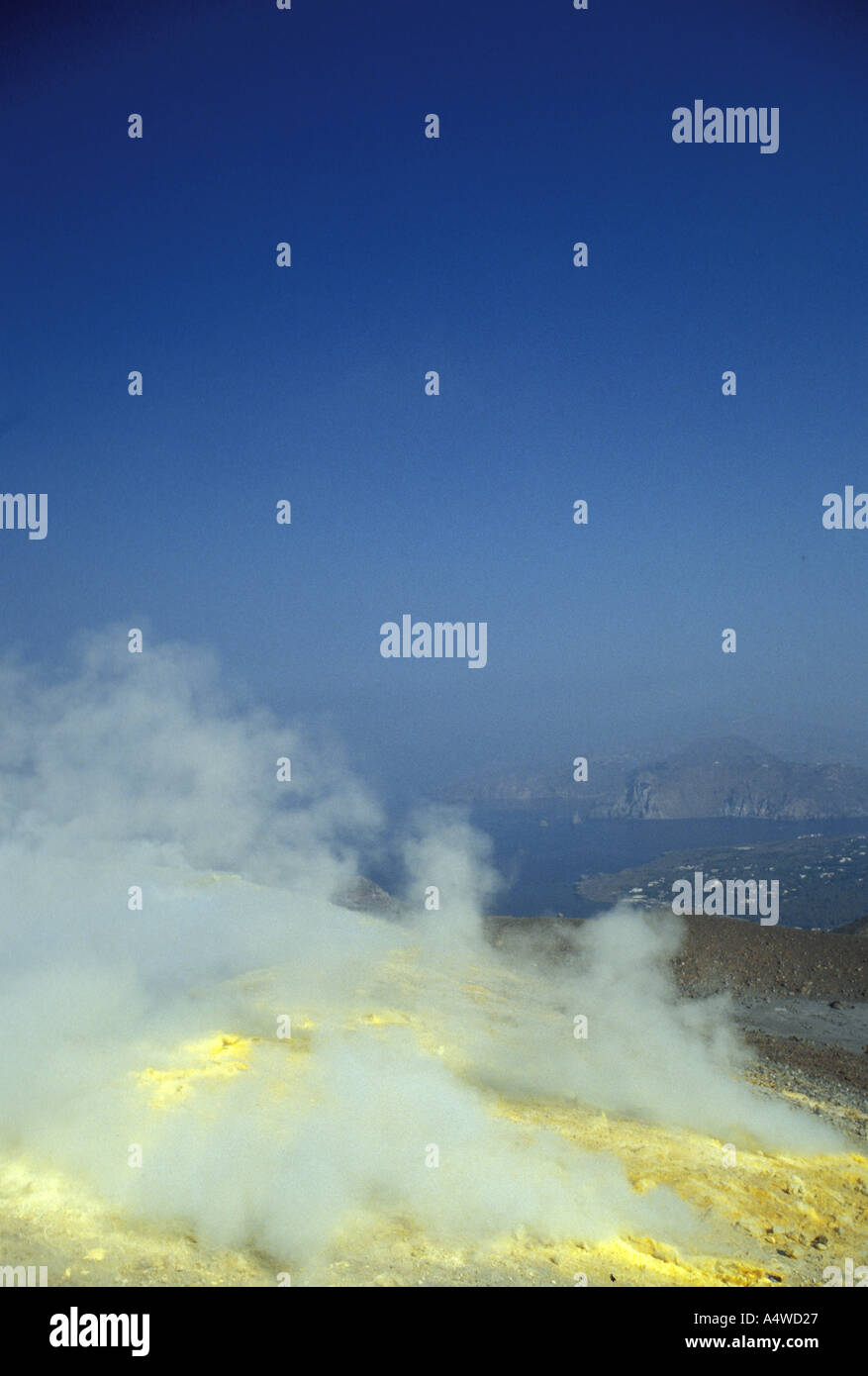 Sulphur fumaroles hi-res stock photography and images - Alamy
