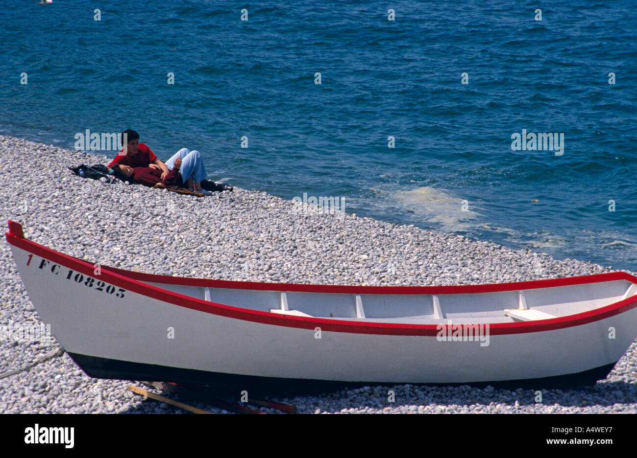 Rowboat france hi-res stock photography and images - Alamy