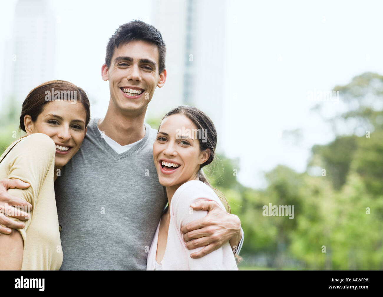 Woman arms around neck man hi-res stock photography and images - Alamy