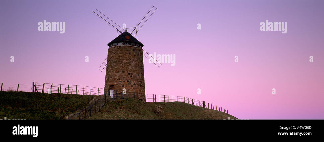 Windmill, St Monans, Fife Stock Photo - Alamy