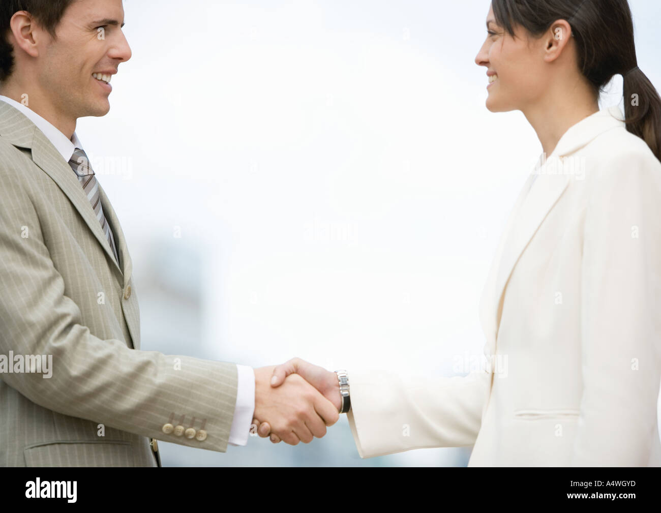 Men and women introducing each other hi-res stock photography and ...
