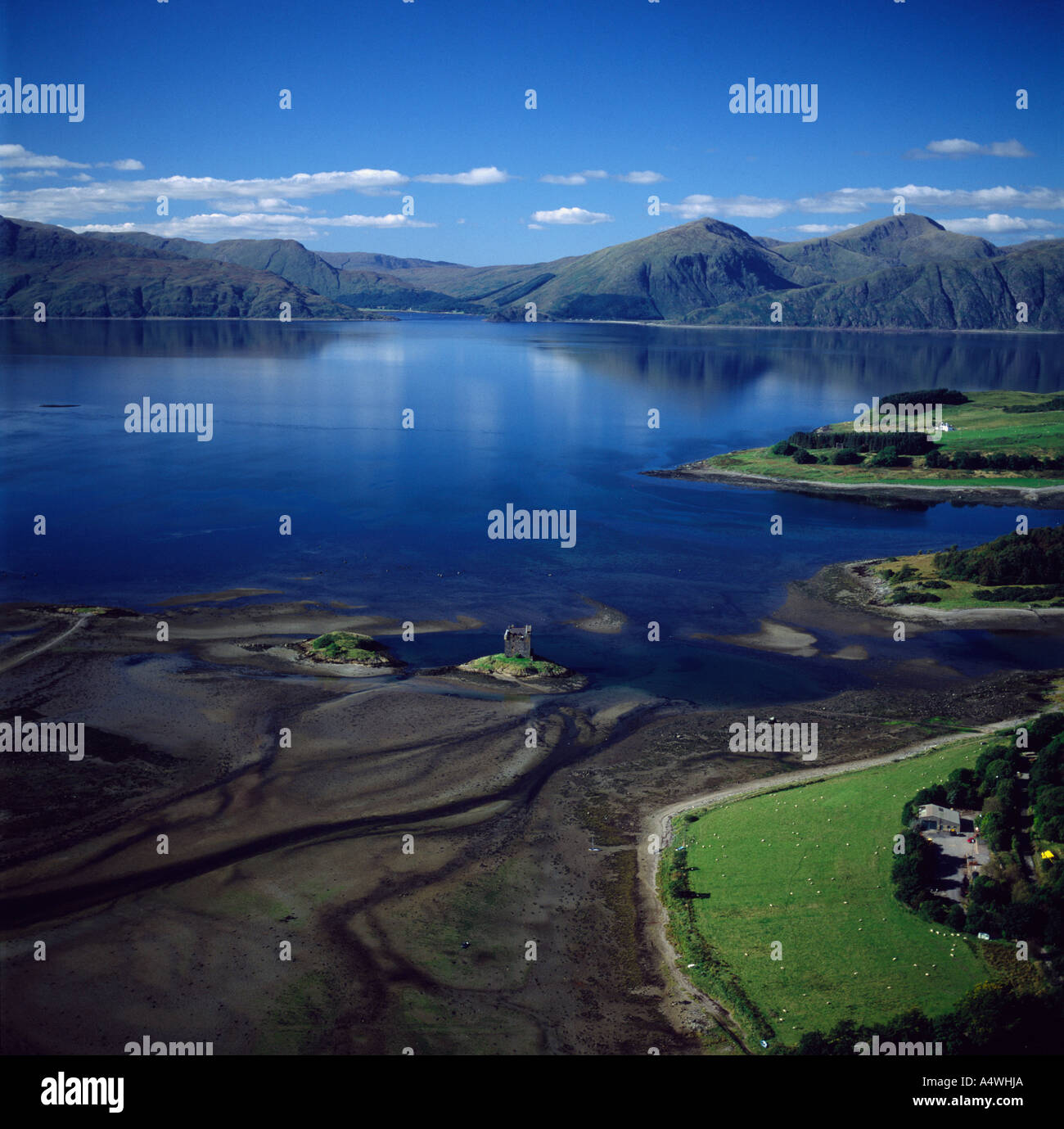 Scotland west coast island aerial hi-res stock photography and images ...