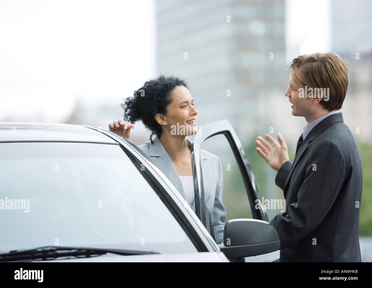 Two groups business people connecting hi-res stock photography and ...