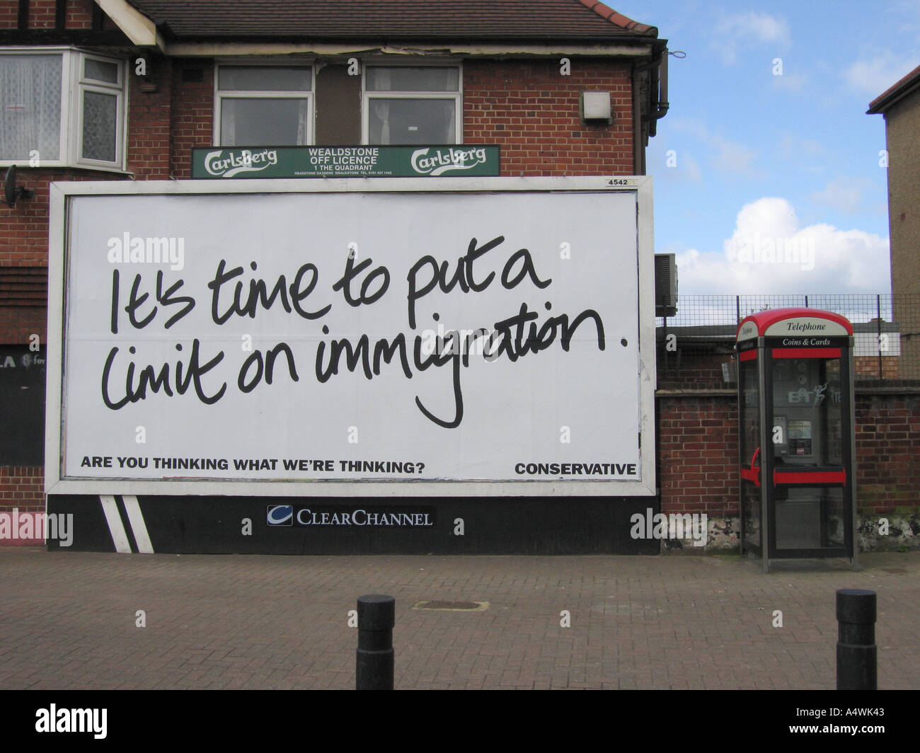 tory election poster Stock Photo - Alamy