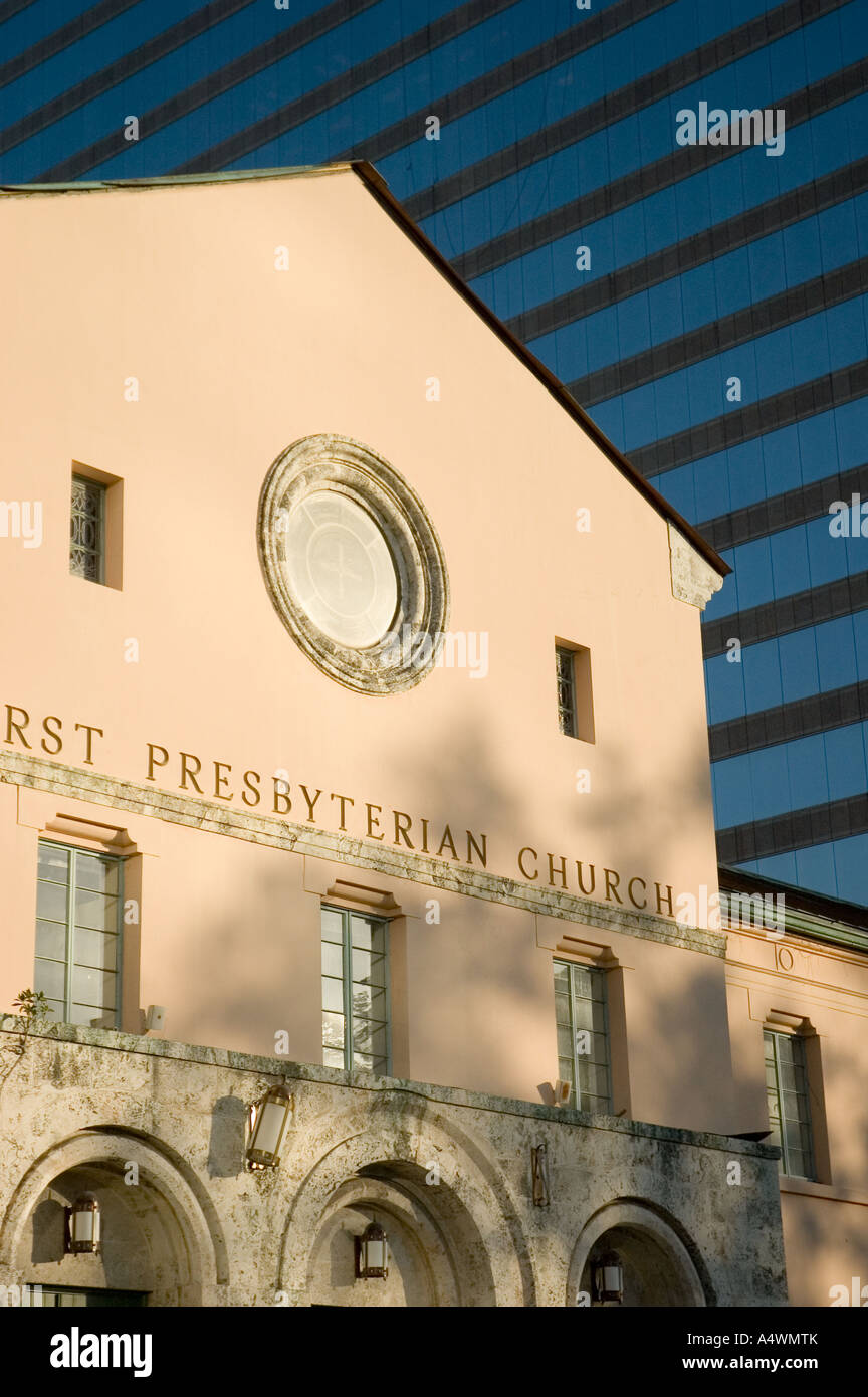 First Presbyterian Church in Miami Florida Stock Photo - Alamy