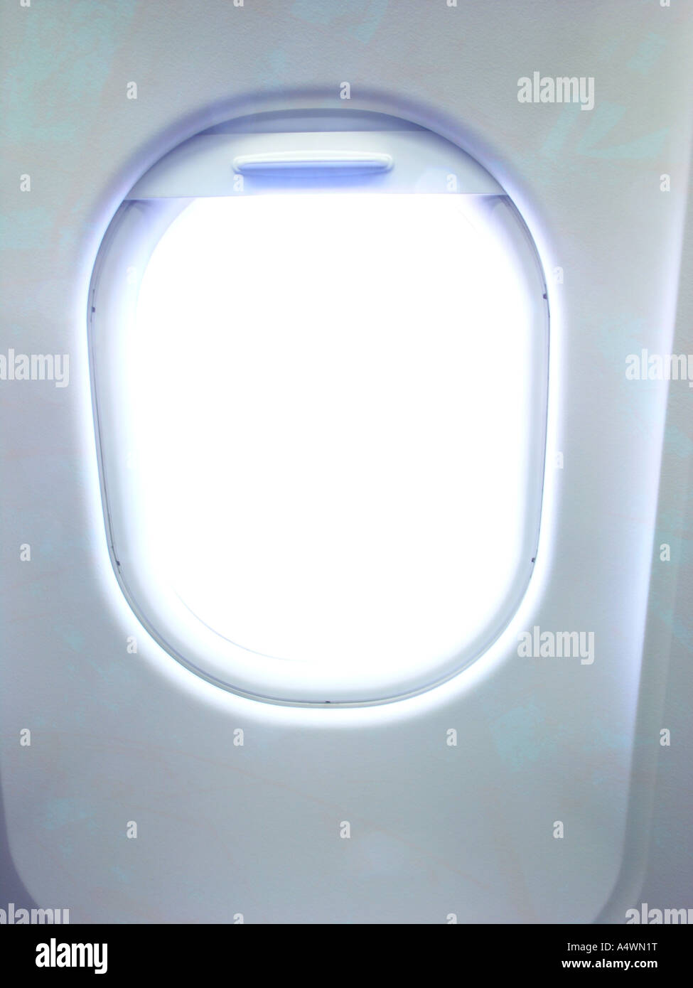 Airplane Window Open Stock Photo - Alamy
