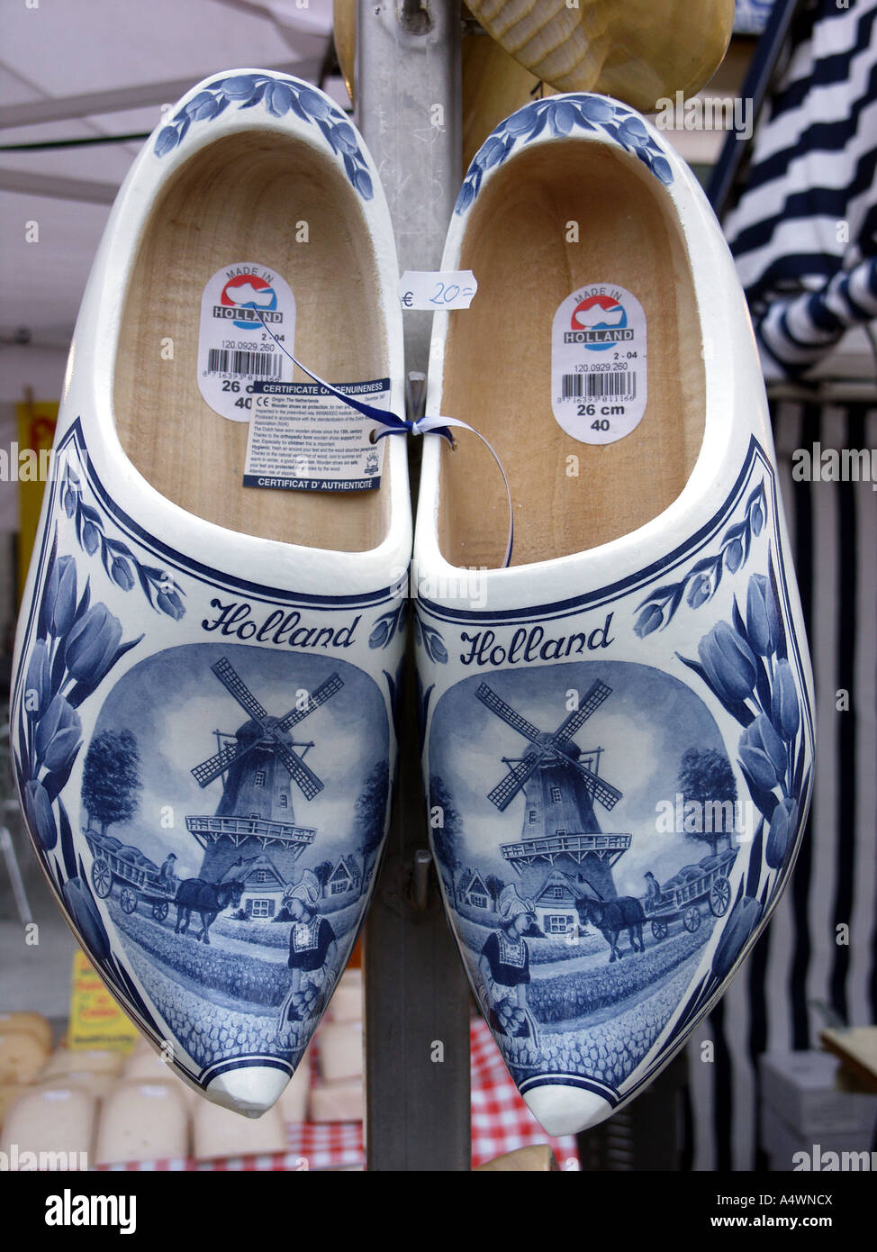 Wooden clogs, Amsterdam, Holland Stock Photo - Alamy
