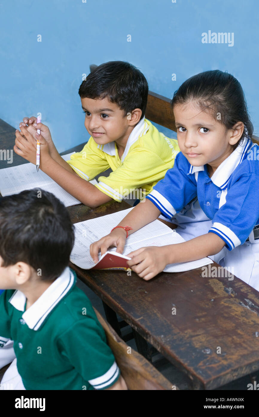 Children sitting in classroom Stock Photo - Alamy