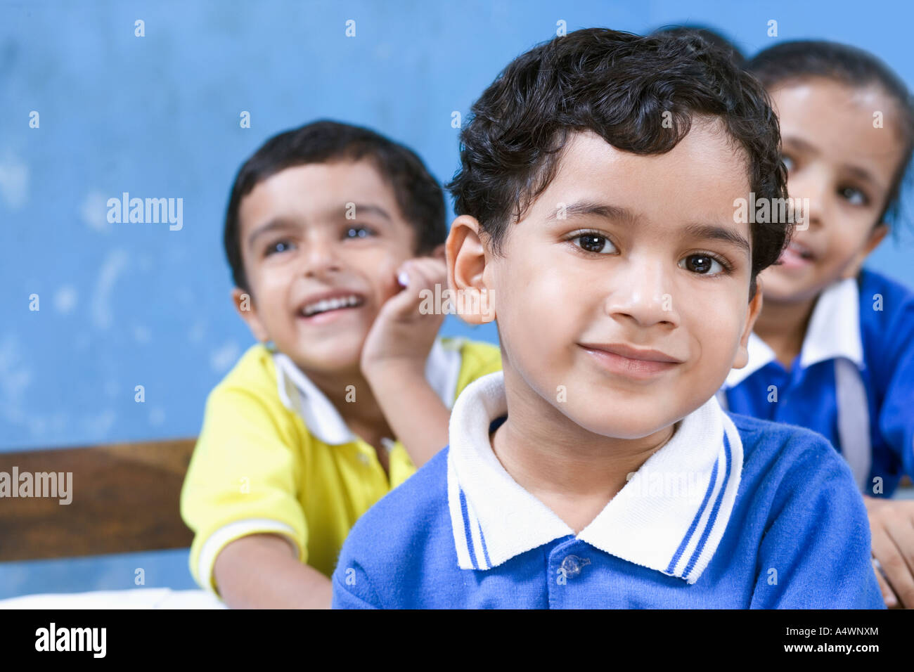 School children classroom india desk hi-res stock photography and ...