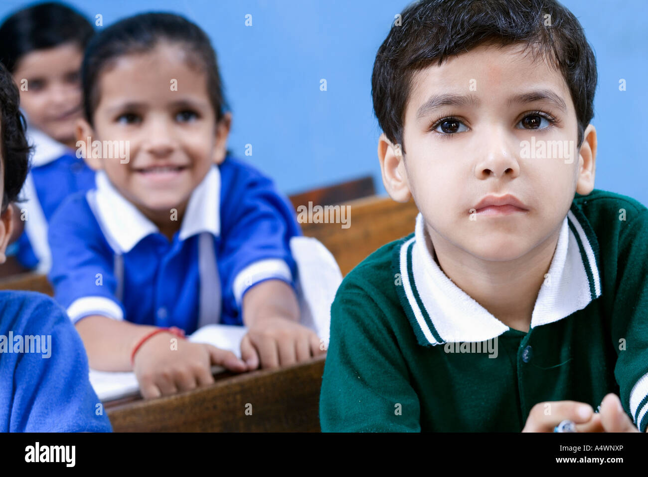 Children sitting in classroom Stock Photo - Alamy