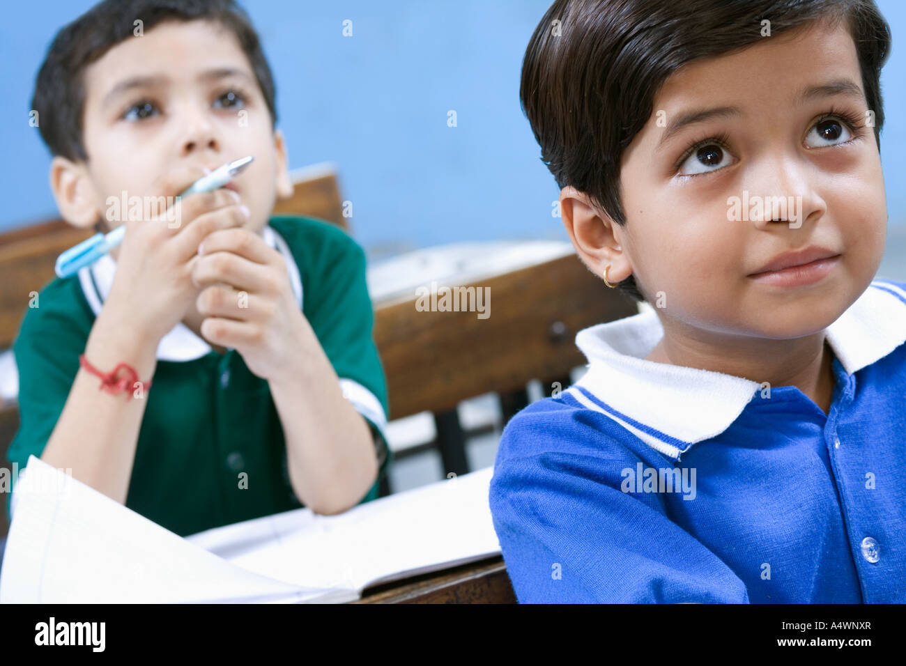 Children sitting in classroom Stock Photo - Alamy