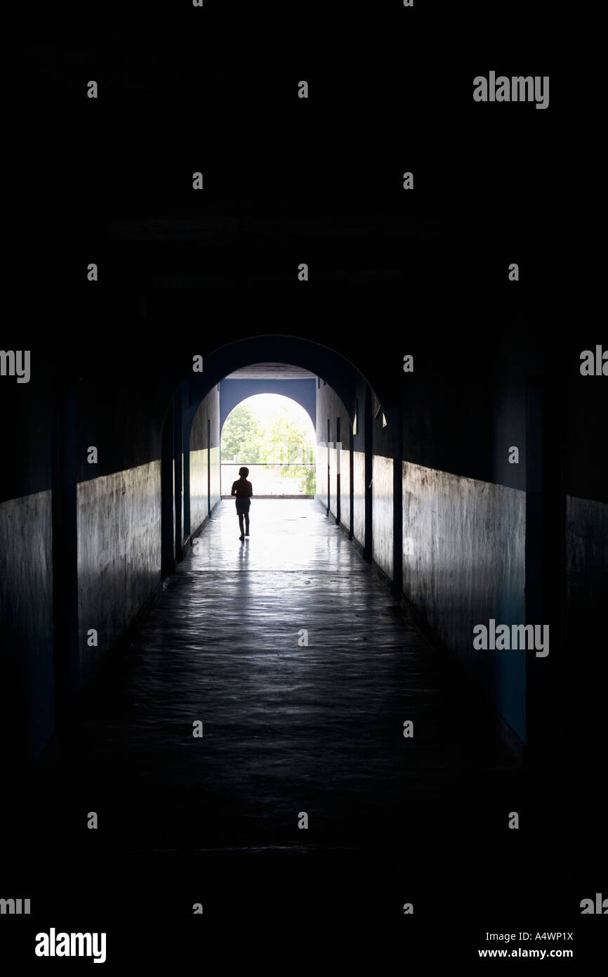 Dark hallway hi-res stock photography and images - Alamy