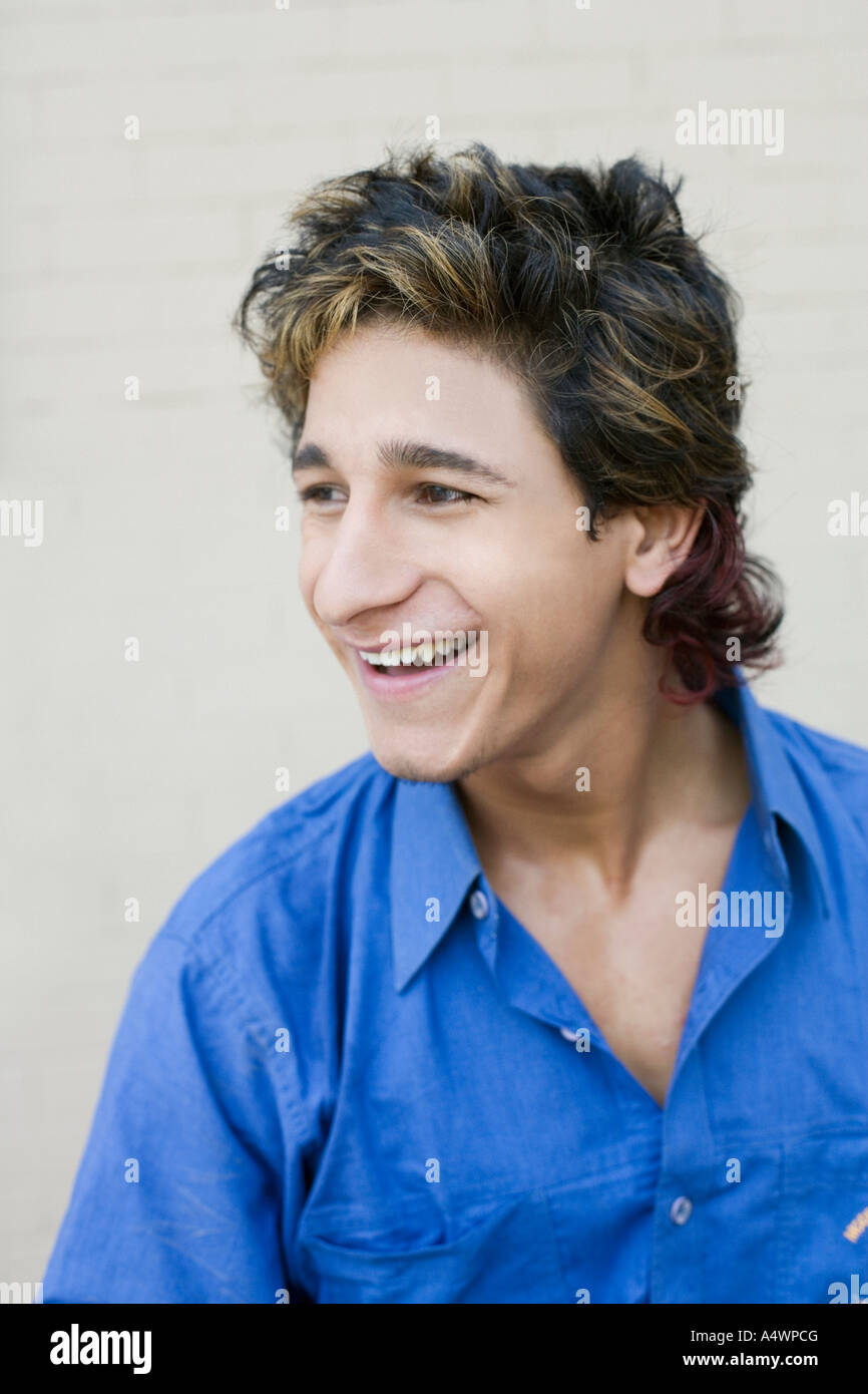 Teenage boy laughing Stock Photo - Alamy Teenage boy laughing Stock Photo - Alamy