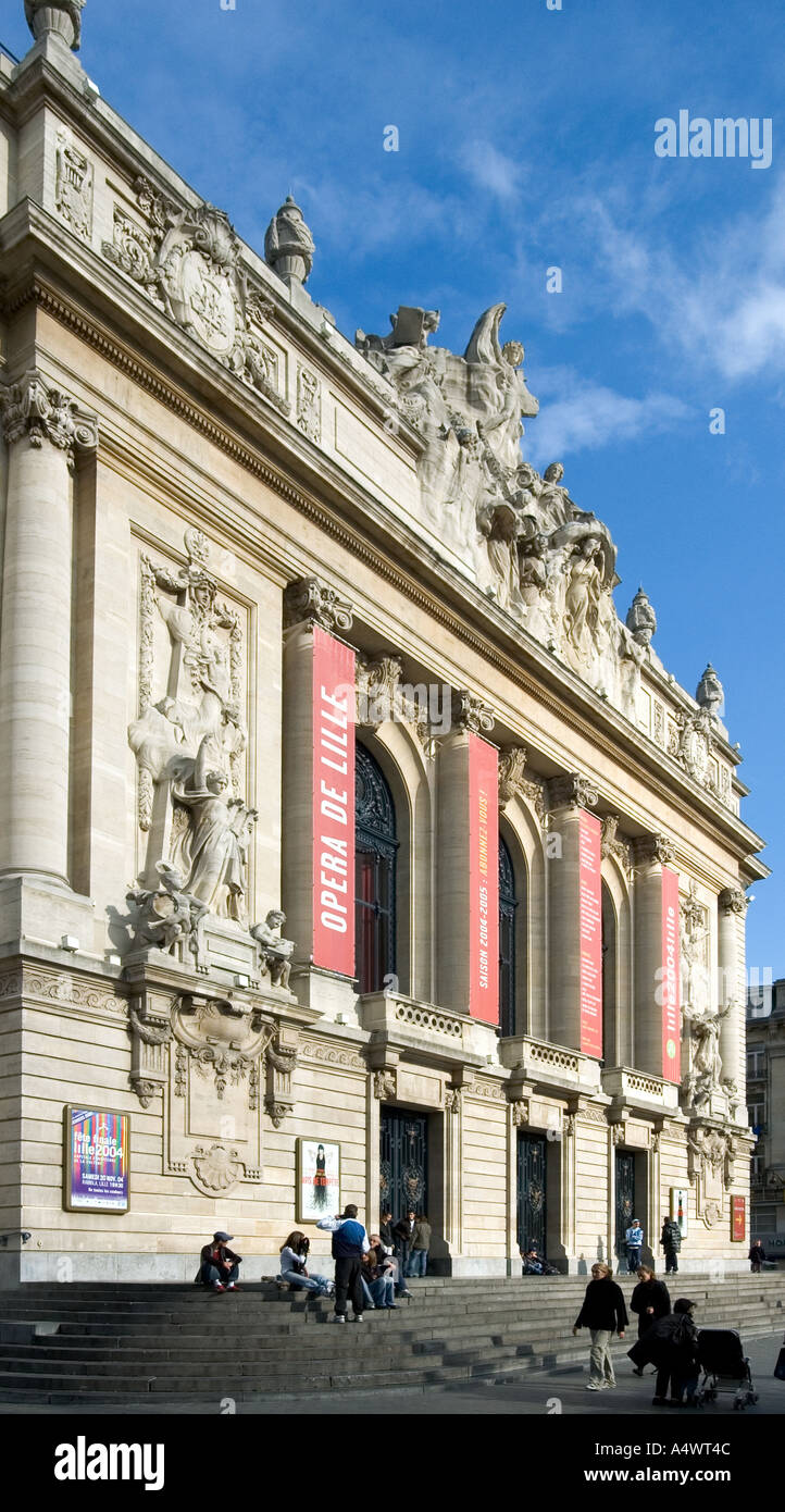 The Opera House in Lille, France (Opéra de Lille Stock Photo - Alamy