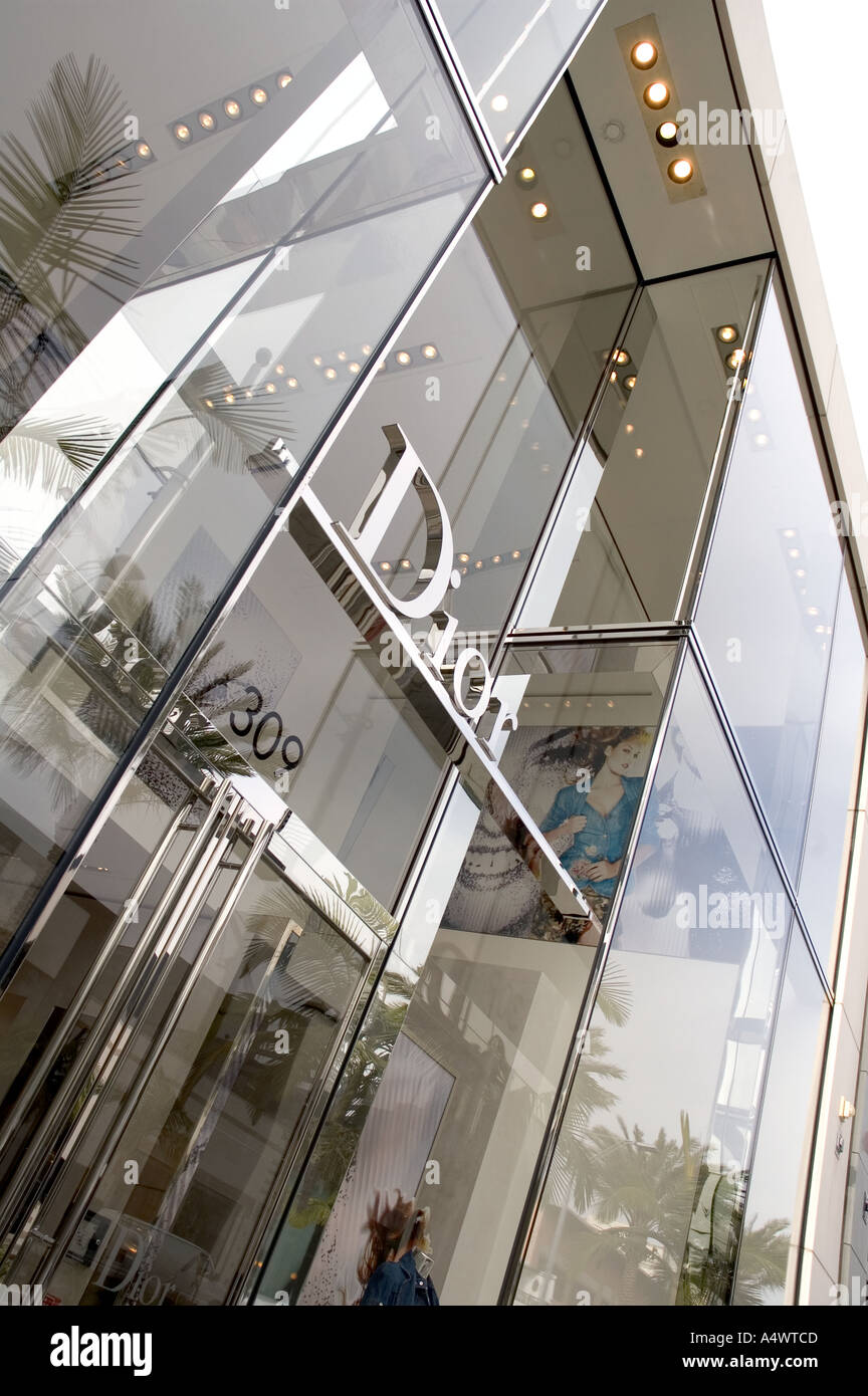 Dior store rodeo drive hi-res stock photography and images - Alamy