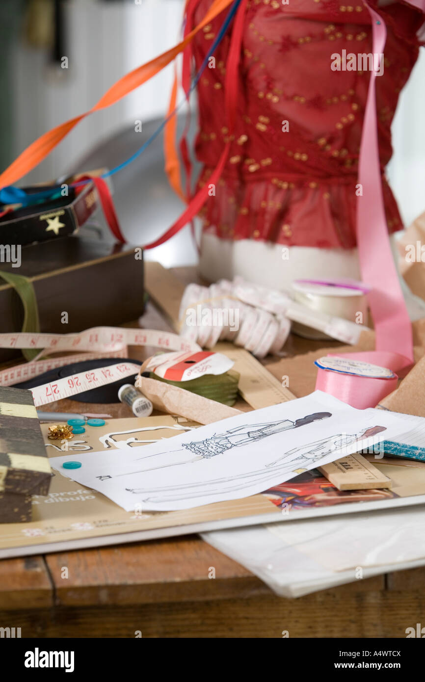 Fashion designs and clothing materials Stock Photo - Alamy