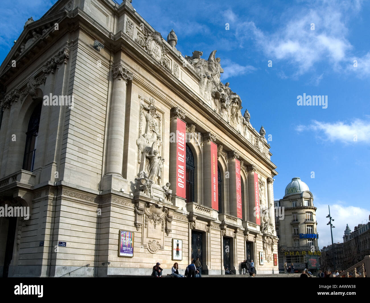 The Opera House in Lille, France (Opéra de Lille Stock Photo - Alamy