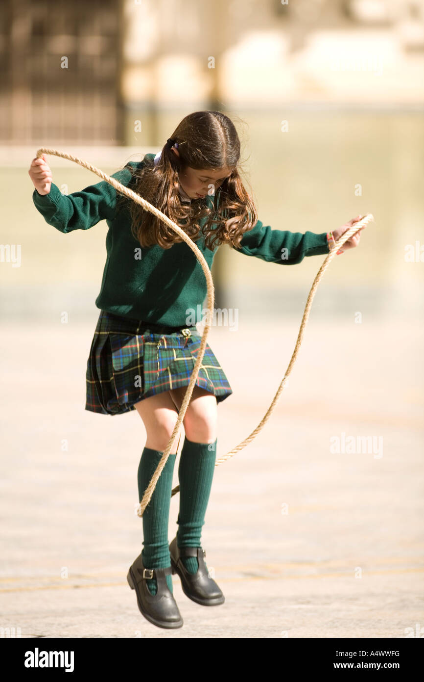 Student jump rope hi-res stock photography and images - Alamy