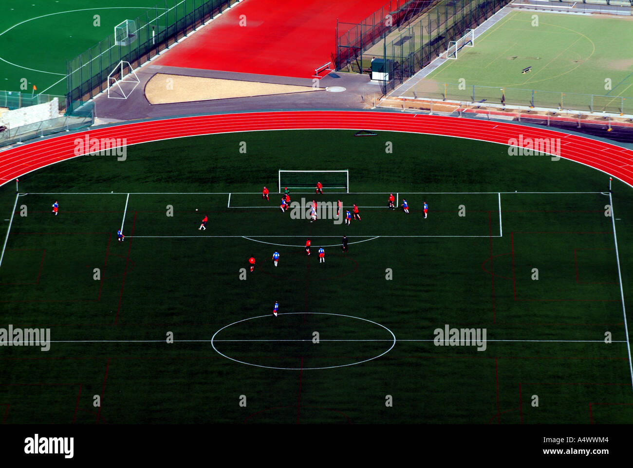 Gibraltar football pitch rock hi-res stock photography and images - Alamy