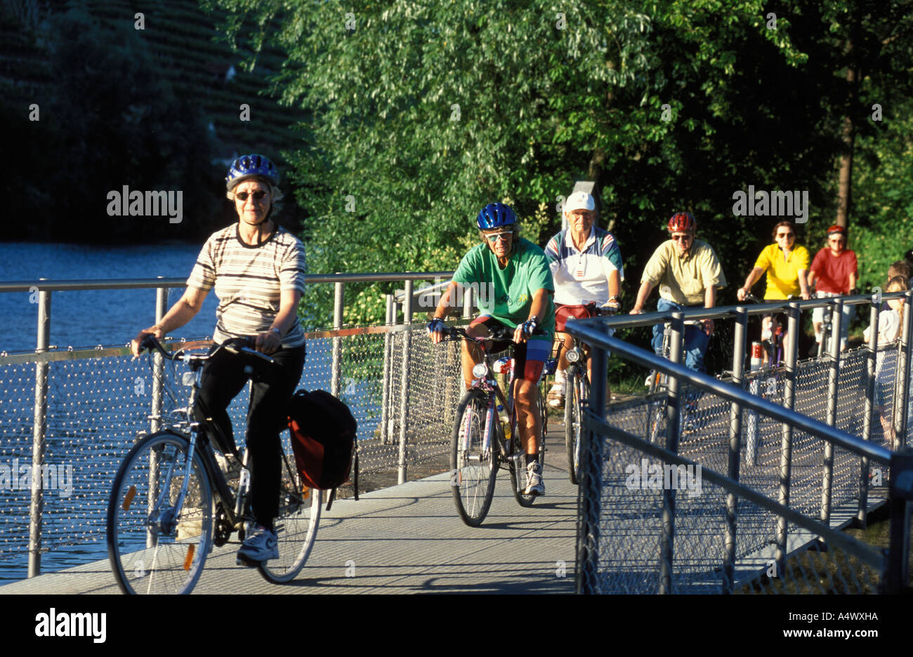 Group of older cyclists hi-res stock photography and images - Alamy